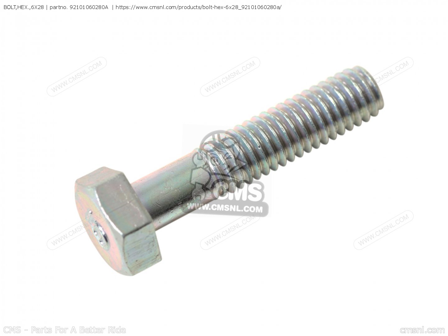 ボルト HEX. 6X28をHondaに - CMSNLで注文