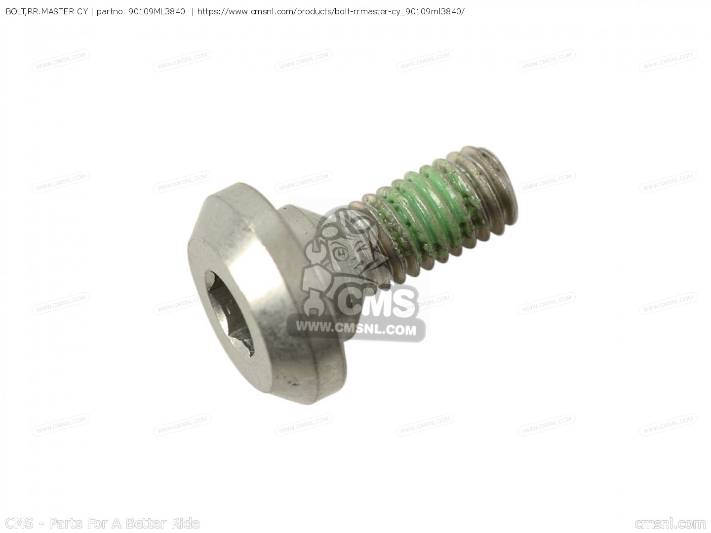 ボルト RR.MASTER CYをHondaに - CMSNLで注文