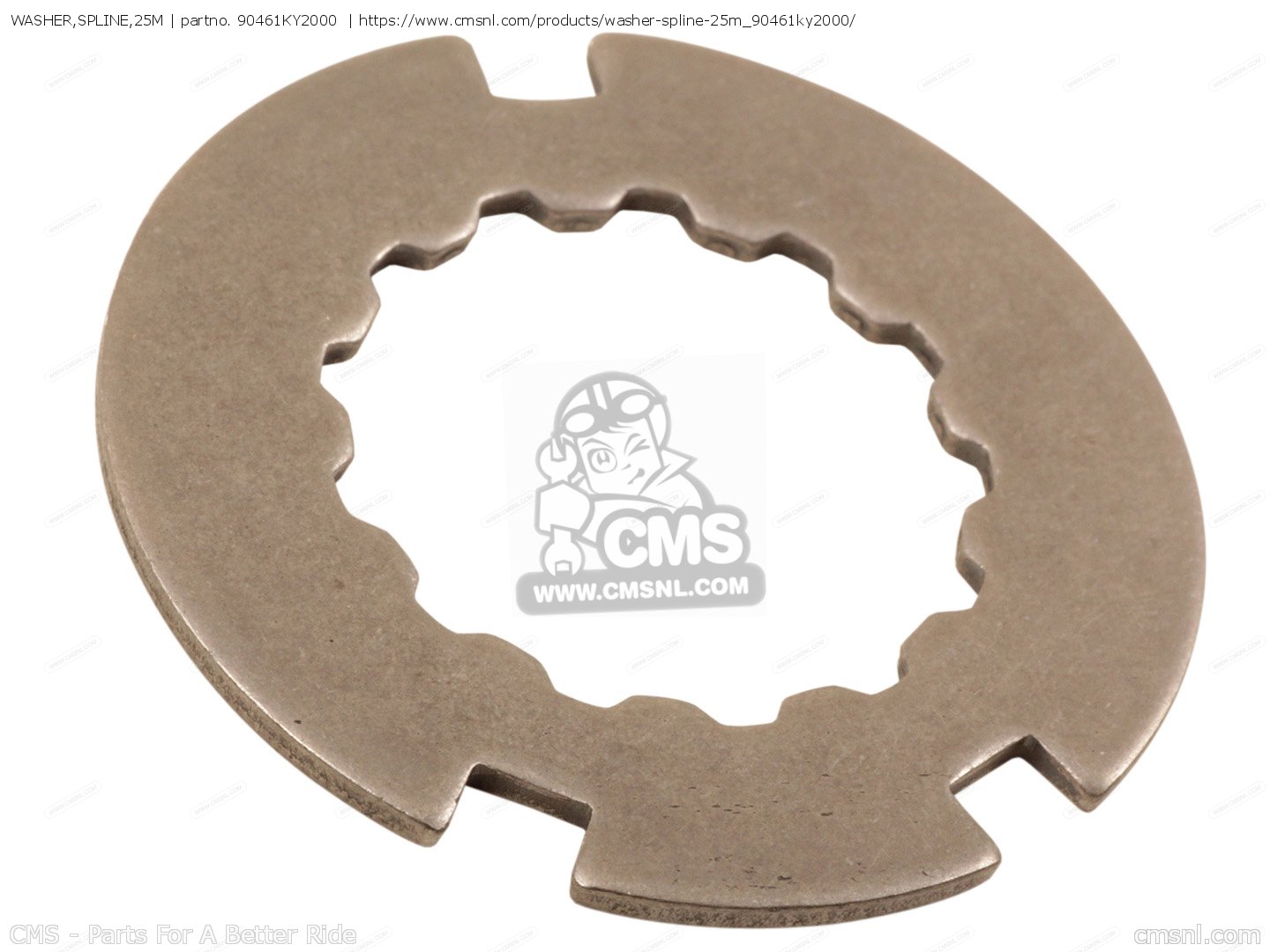 ワッシャー SPLINE 25MをHondaに - CMSNLで注文