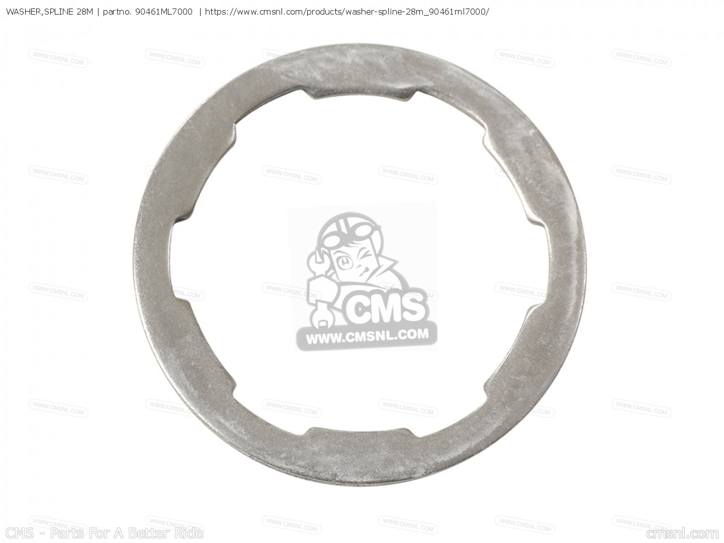 ワッシャー SPLINE 28MをHondaに - CMSNLで注文