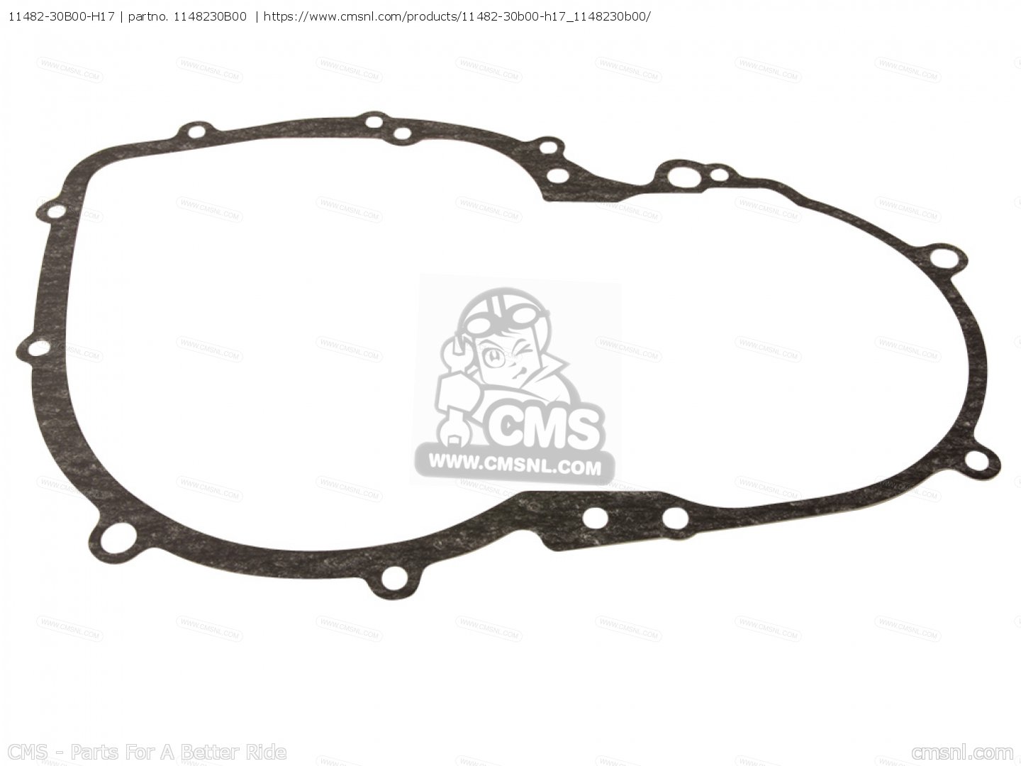 1148230B00: 11482-30b00-h17 Suzuki - buy the 11482-30B00 at CMSNL