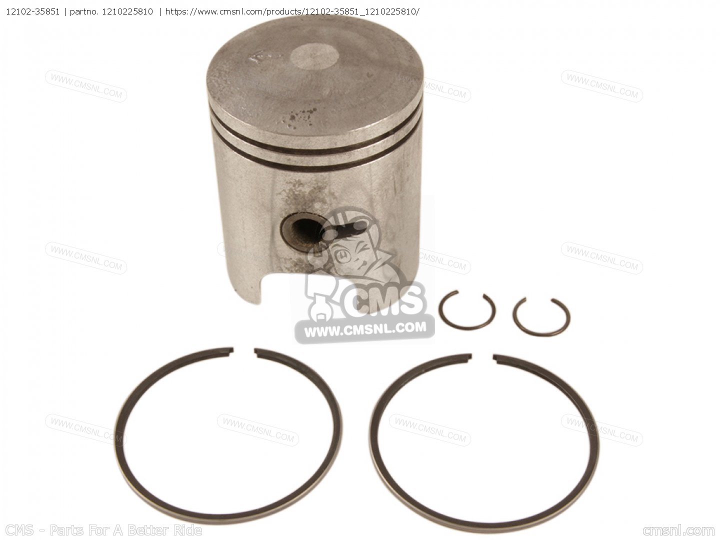 1210225810: 12102-35851 Suzuki - buy the 12102-25810 at CMSNL