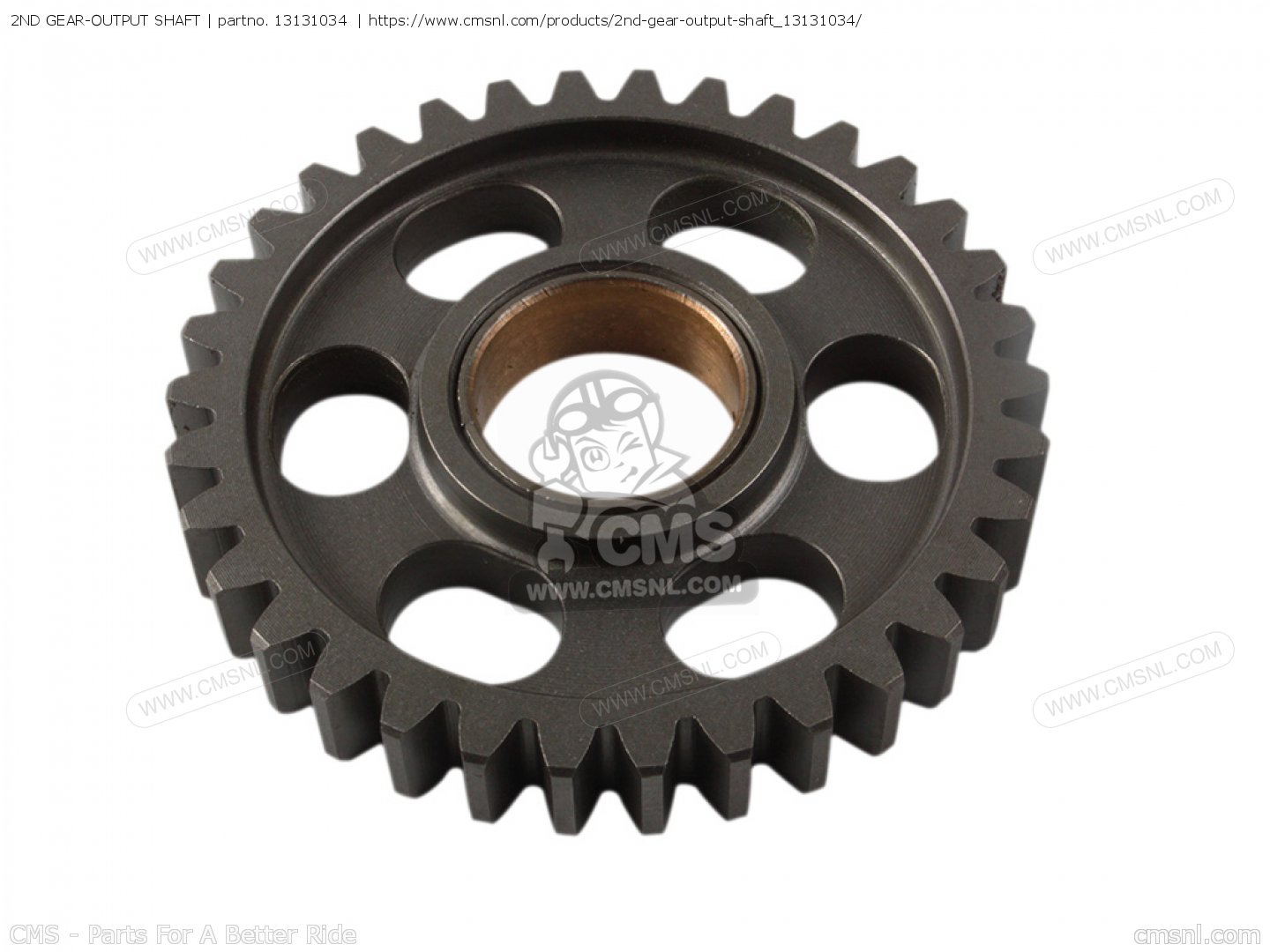 13131034: 2ND GEAR-OUTPUT SHAFT Kawasaki - buy the 13131-034 at CMSNL