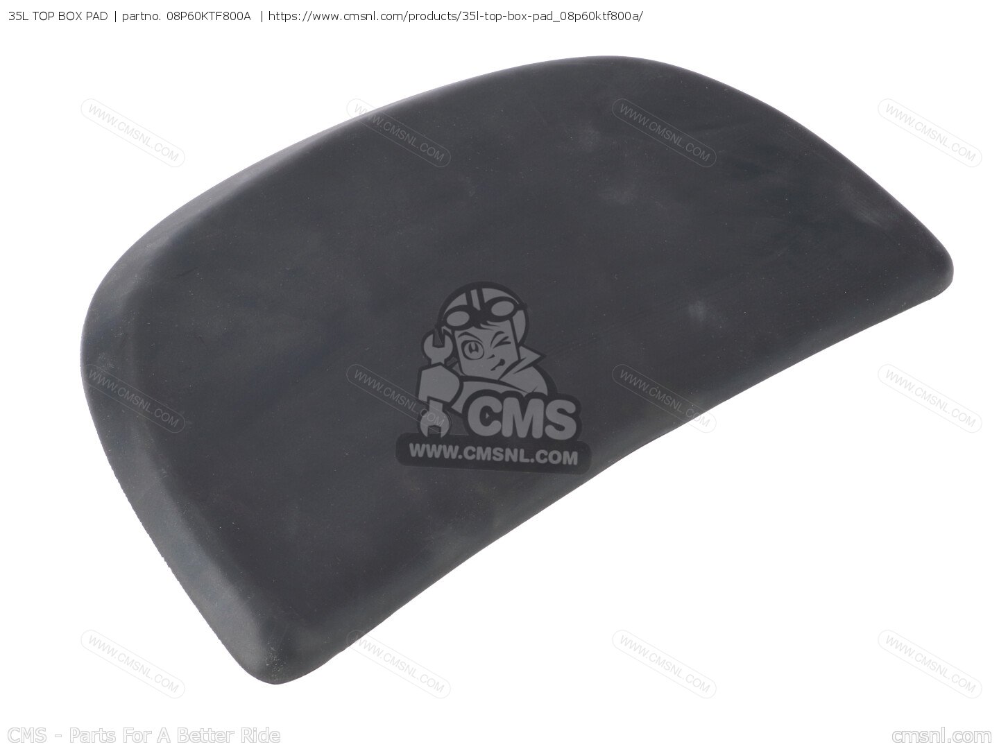 35L TOP BOX PAD for Honda - order at CMSNL