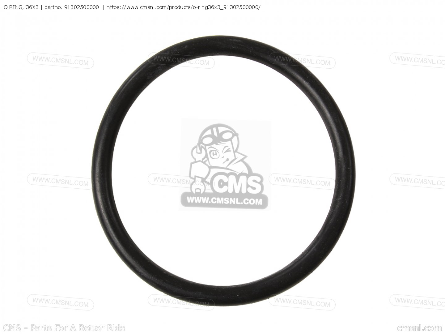 91302500000: 36.3-OIL RING Honda - buy the 91302-500-000 at CMSNL