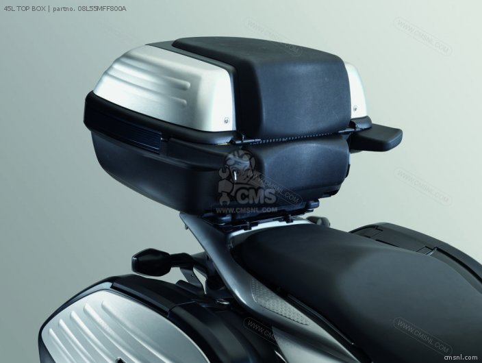 08L55MFF800A: 45L TOP BOX KIT ON/O Honda - buy the 08L55-MFF-800A at CMSNL