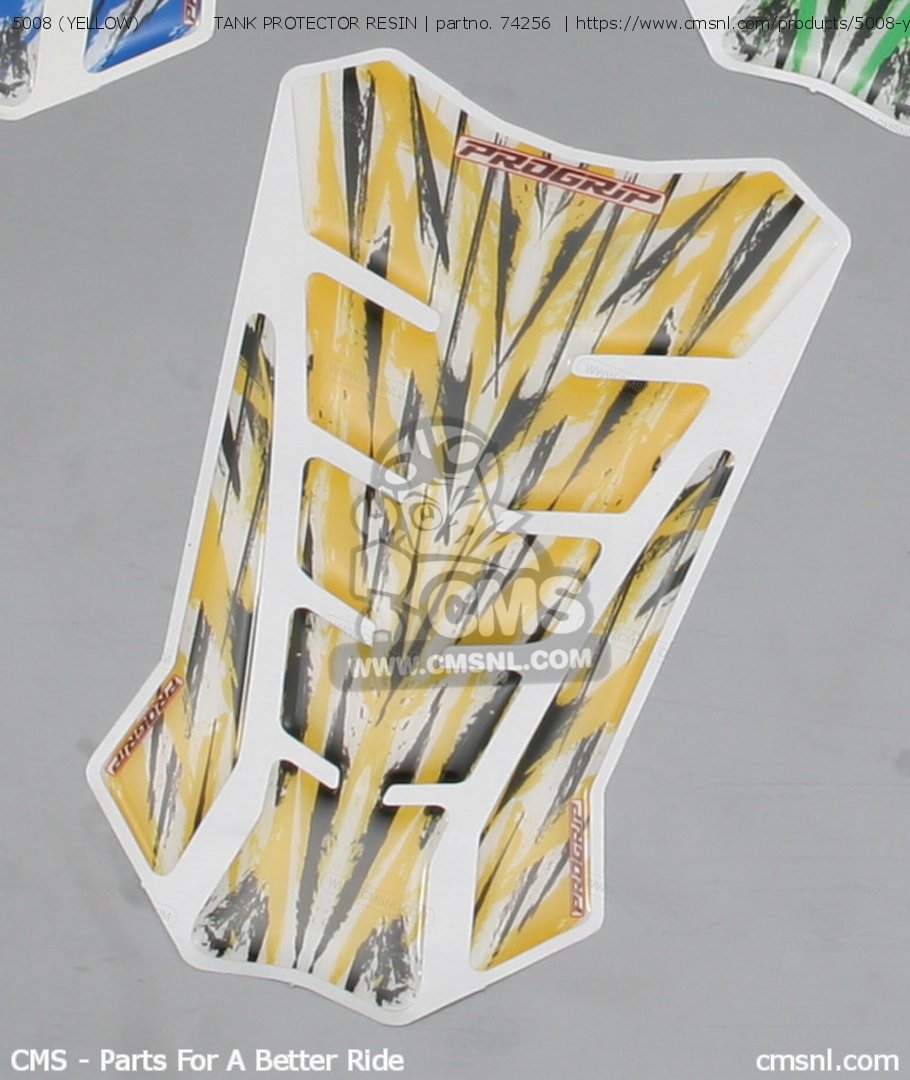 74256: 5008 (YELLOW) TANK PROTECTOR RESIN Daytona - buy the 74256 at CMSNL
