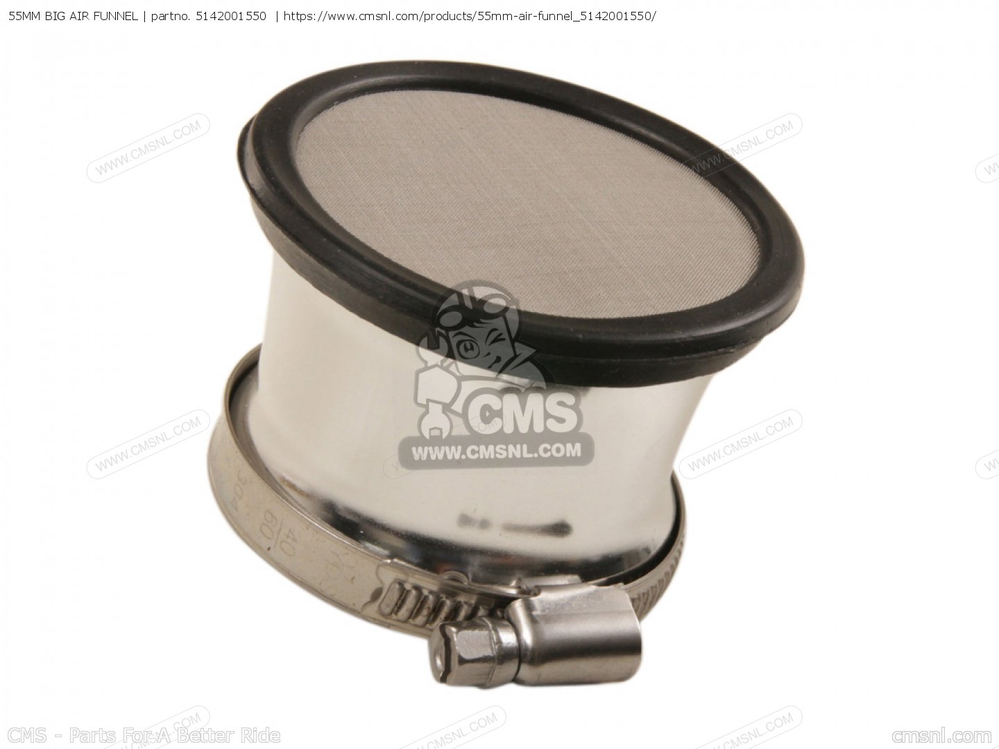 5142001550: 55MM BIG AIR FUNNEL Kitaco - buy the 514-2001550 at CMSNL