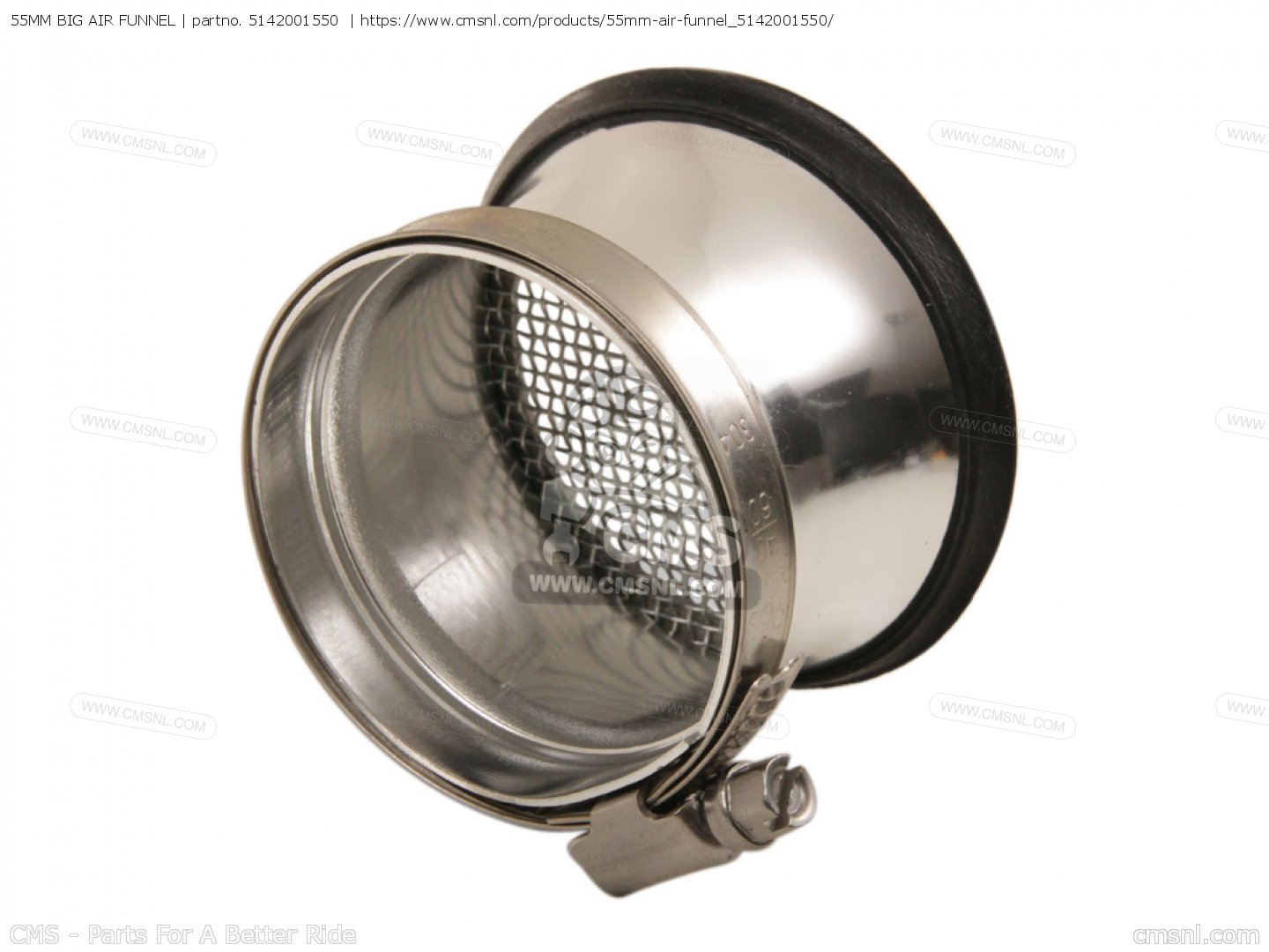 5142001550: 55MM BIG AIR FUNNEL Kitaco - buy the 514-2001550 at CMSNL