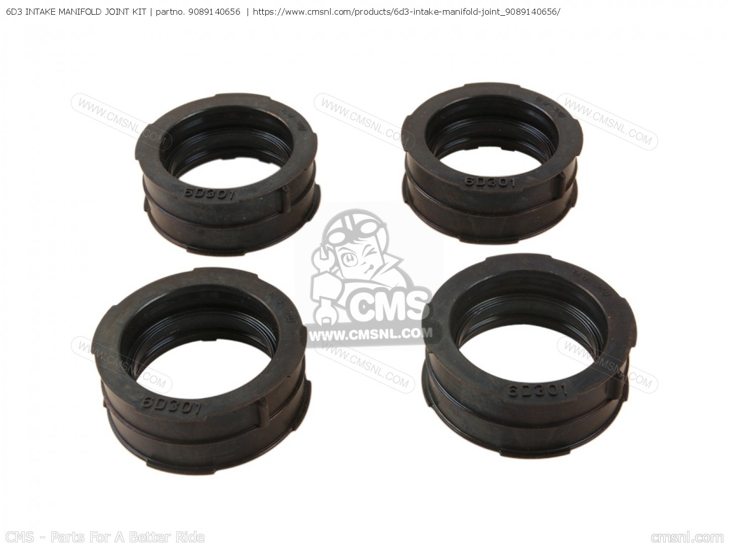 9089140656: 6d3 Intake Manifold Joint Kit Yamaha - buy the 90891-40656 ...