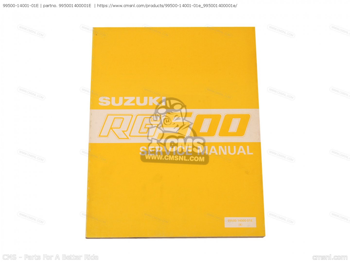 995001400001E: 99500-14001-01e Suzuki - buy the 99500-14000-01E at CMSNL