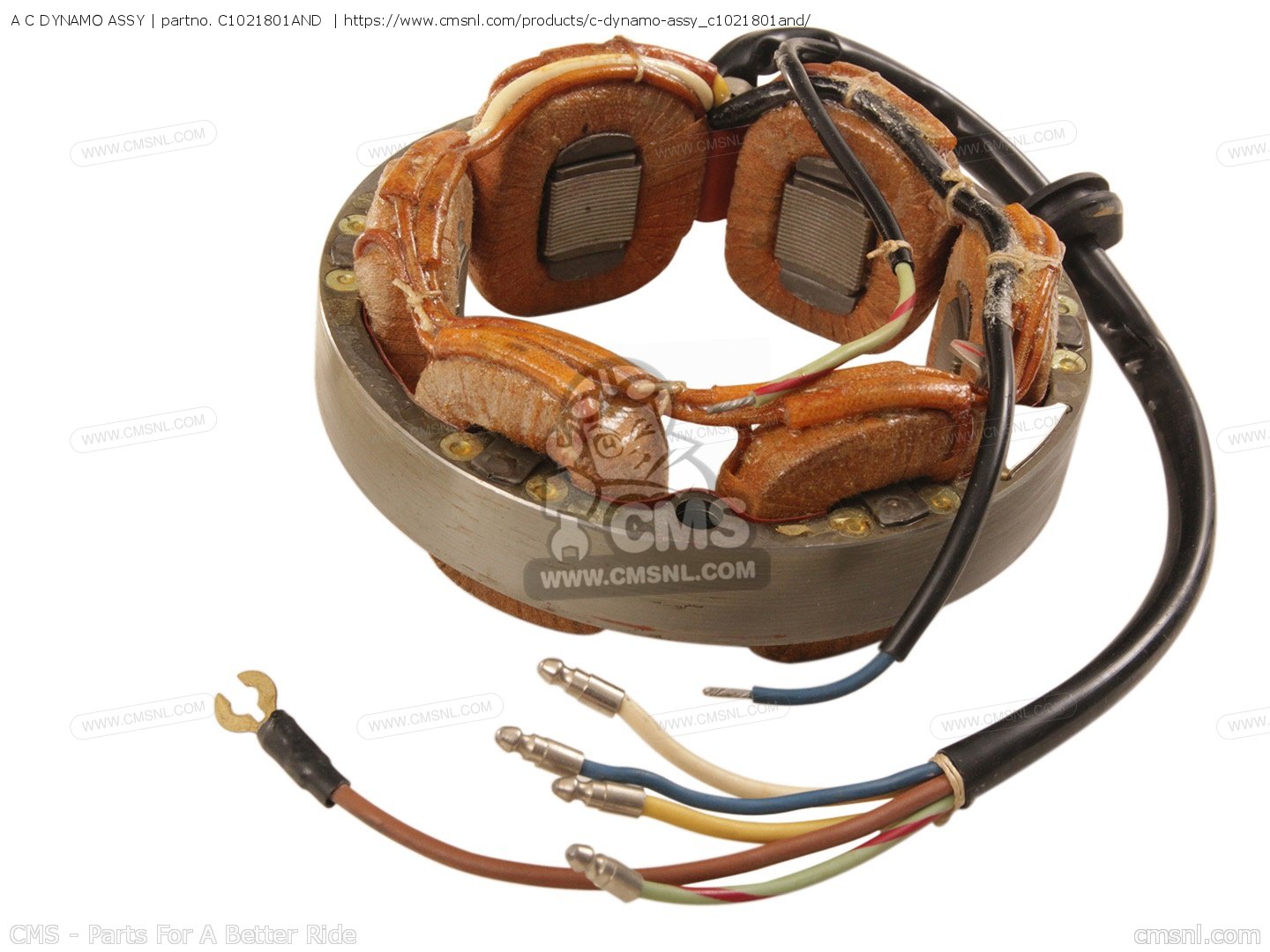 C1021801AND: A C DYNAMO ASSY Honda - buy the C1021-801-AND at CMSNL