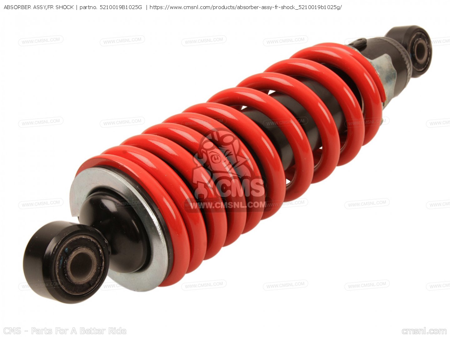 5210019B1025G: ABSORBER ASSY,FR SHOCK Suzuki - buy the 52100-19B10-25G ...
