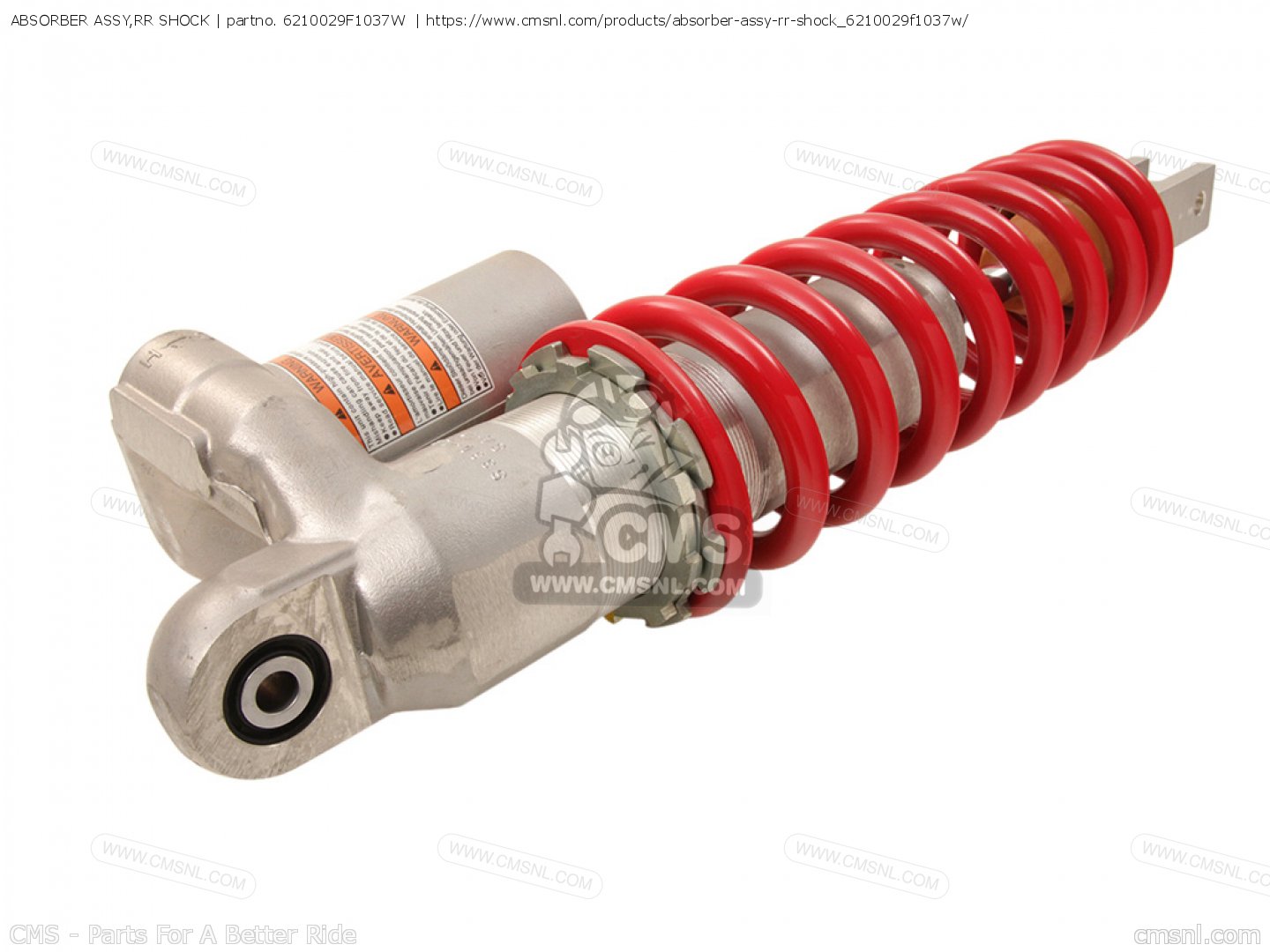 6210029F1037W: ABSORBER ASSY,RR SHOCK Suzuki - buy the 62100-29F10-37W ...
