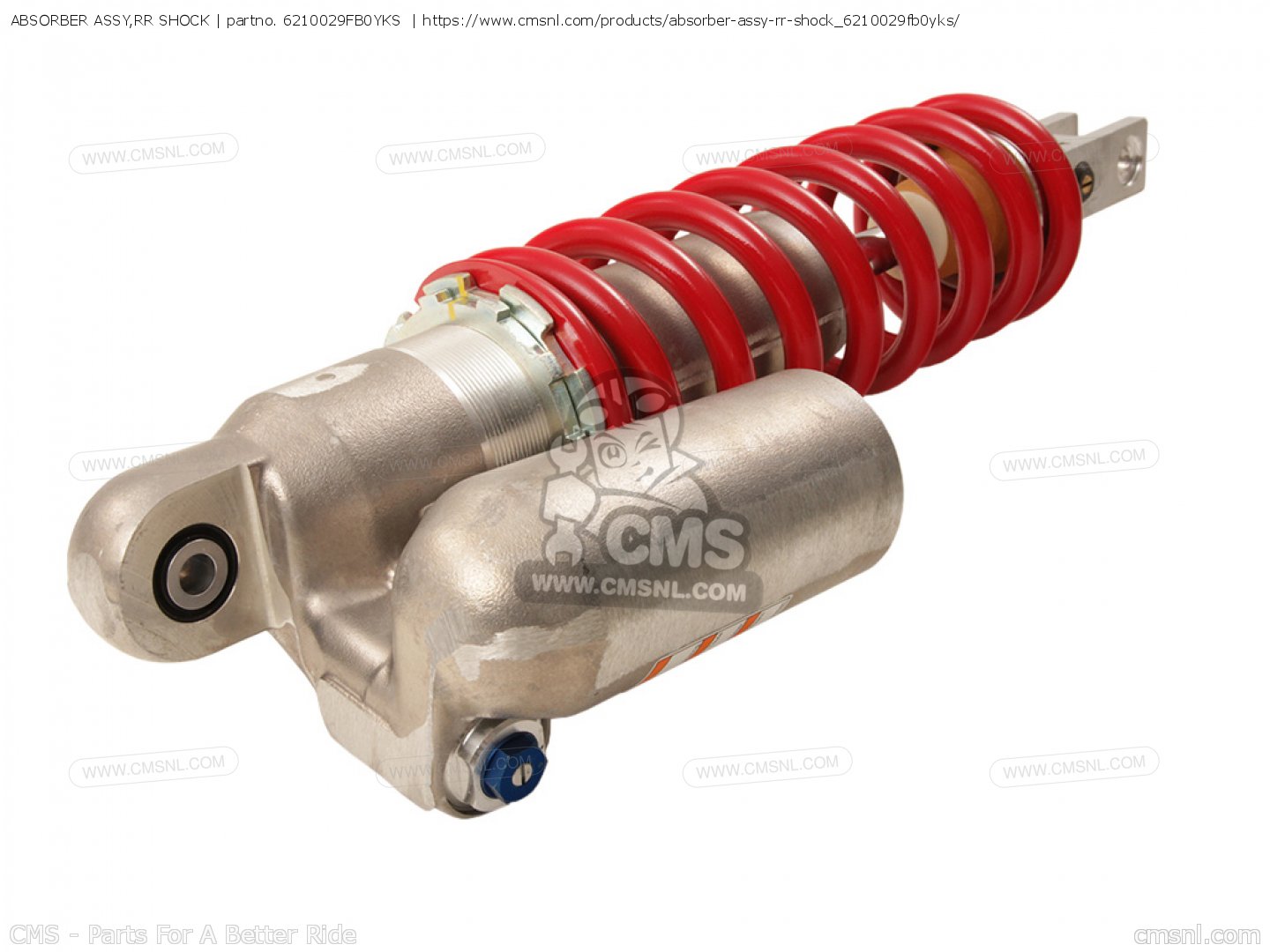 6210029FB0YKS: ABSORBER ASSY,RR SHOCK Suzuki - buy the 62100-29FB0-YKS ...