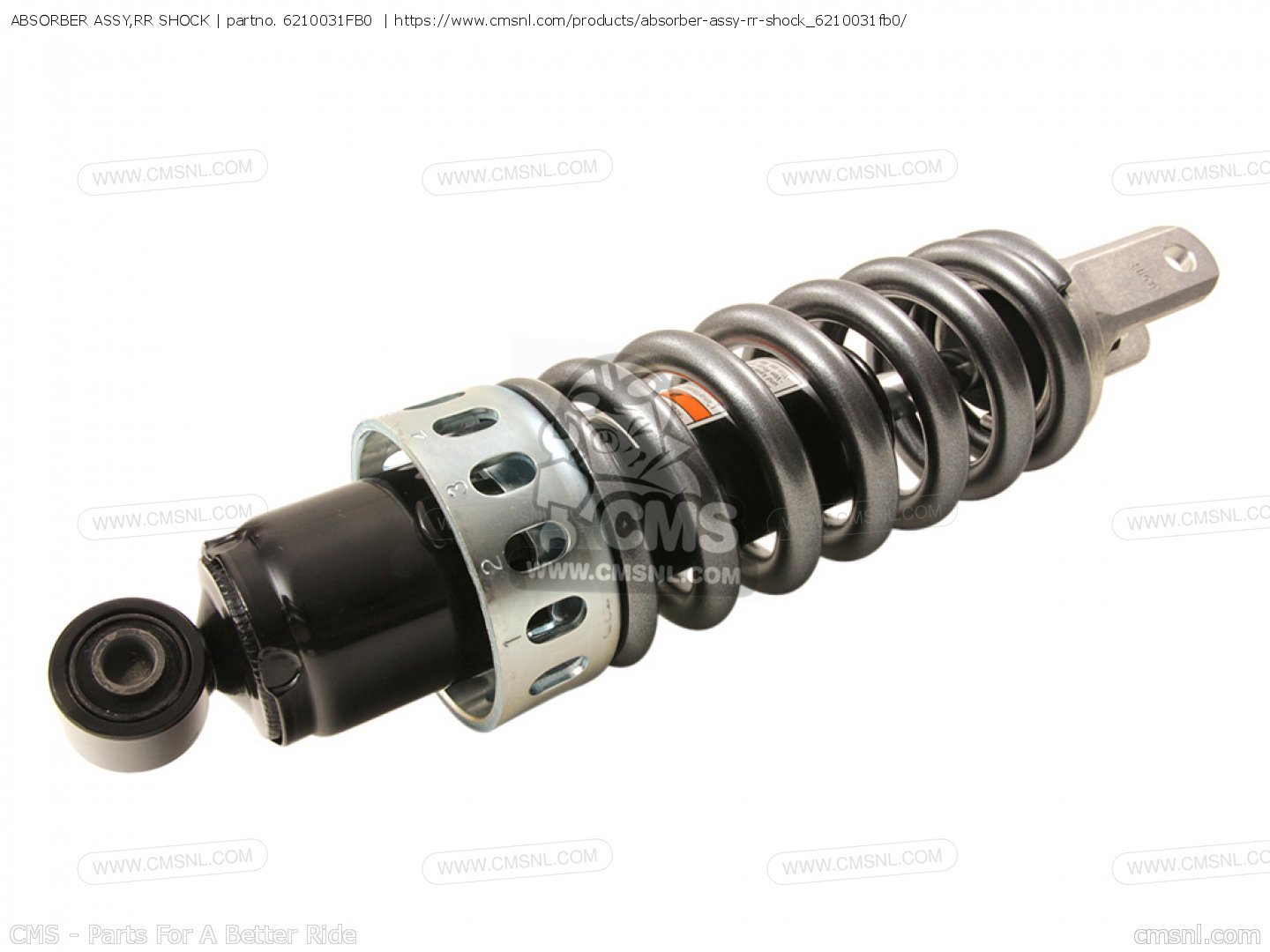 6210031FB0: ABSORBER ASSY,RR SHOCK Suzuki - buy the 62100-31FB0 at CMSNL