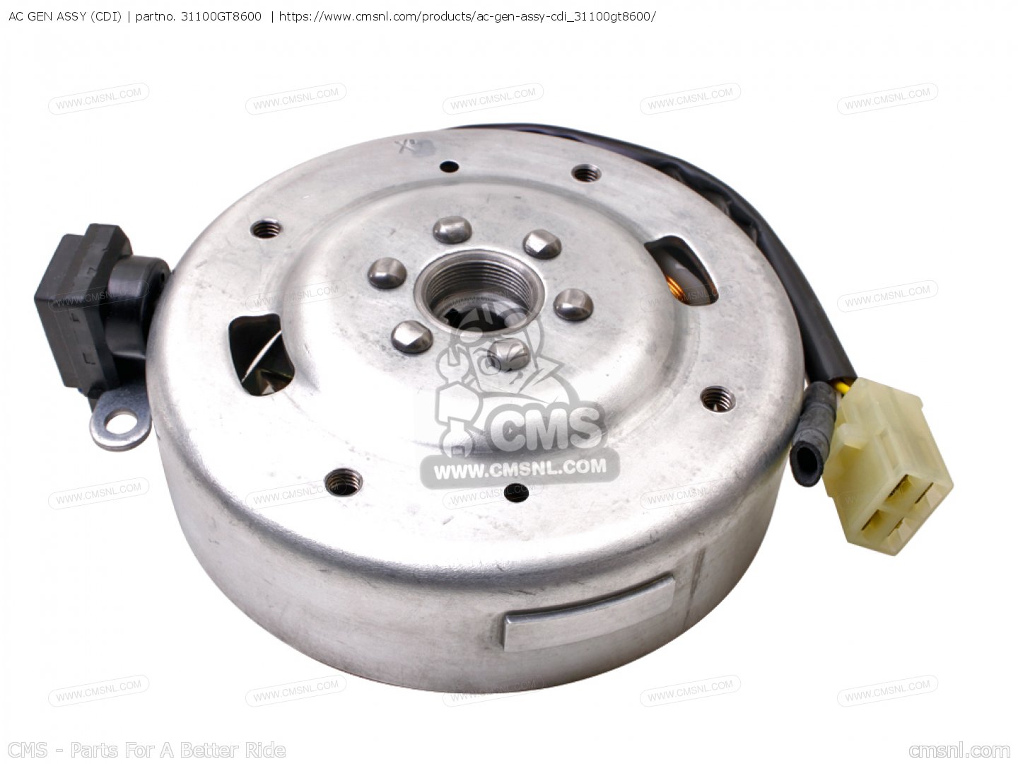 31100GT8600: AC GEN ASSY (CDI) Honda - buy the 31100-GT8-600 at CMSNL