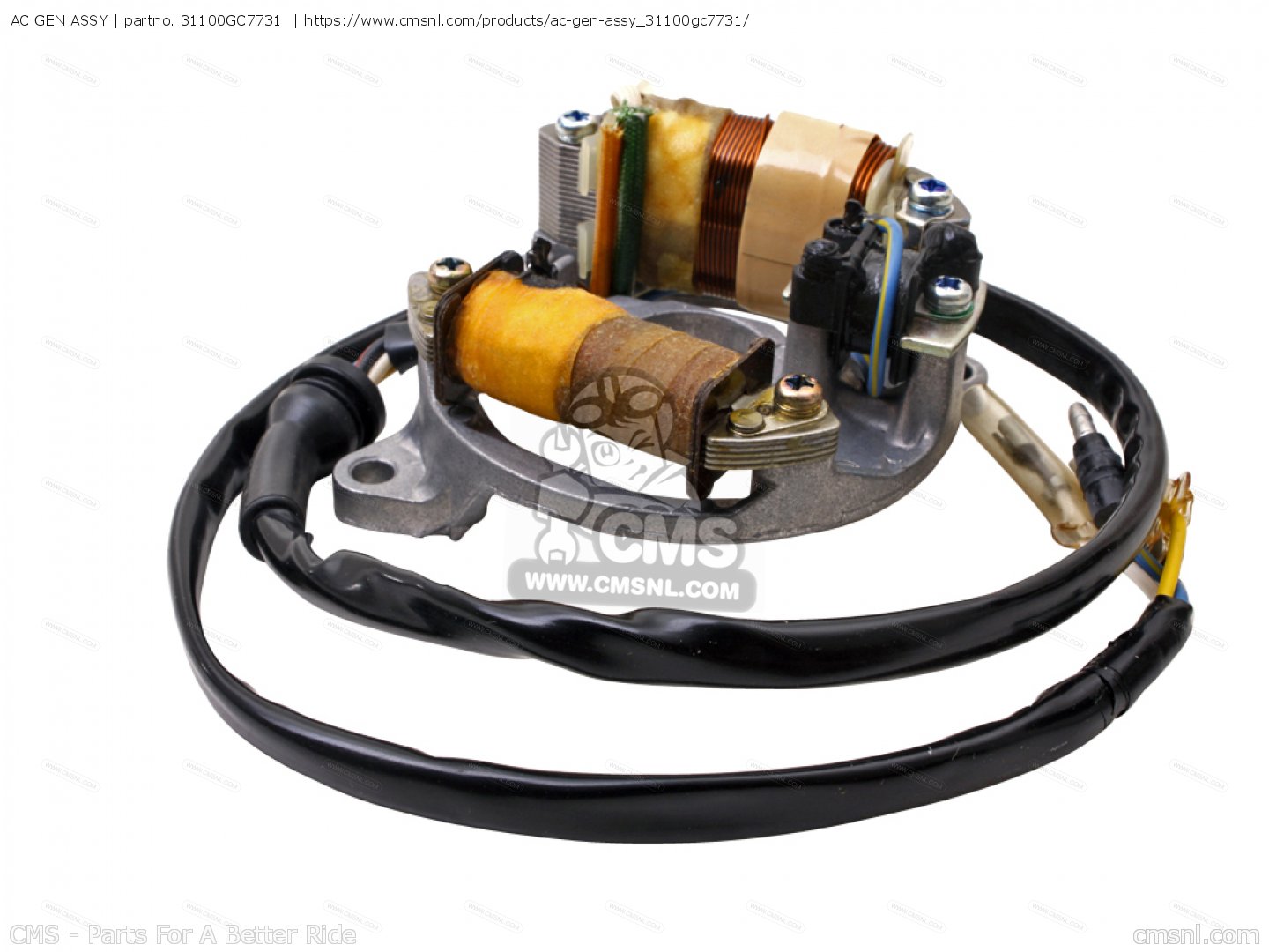 31100GC7731: AC GEN ASSY Honda - buy the 31100-GC7-731 at CMSNL