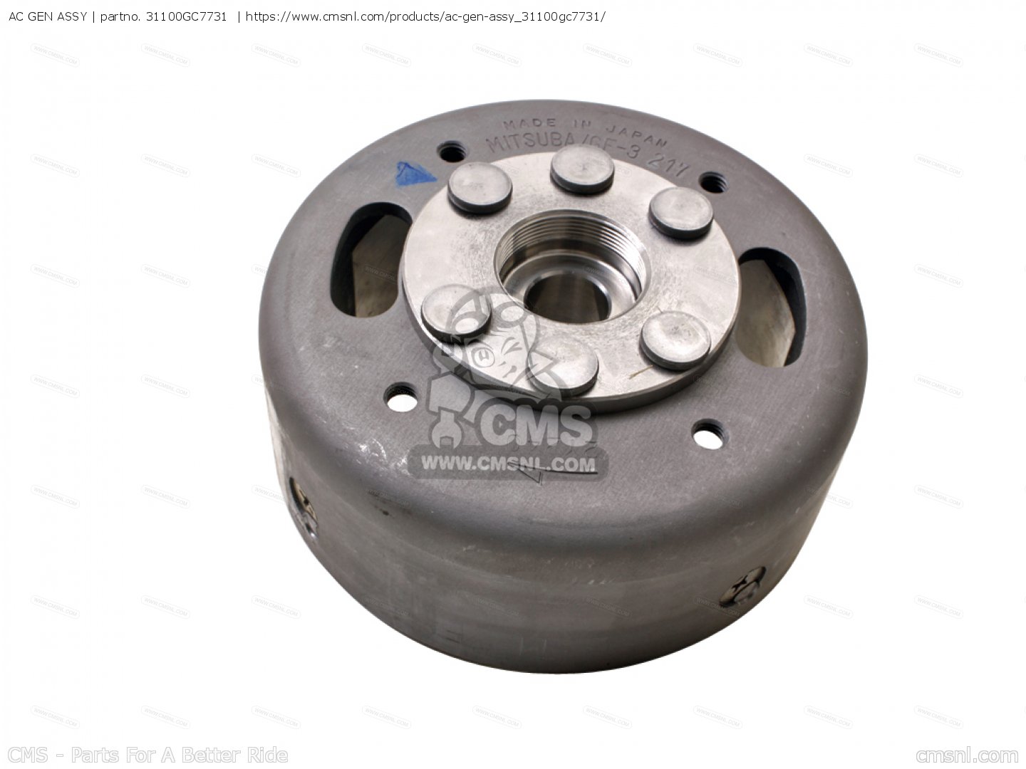 31100GC7731: AC GEN ASSY Honda - buy the 31100-GC7-731 at CMSNL