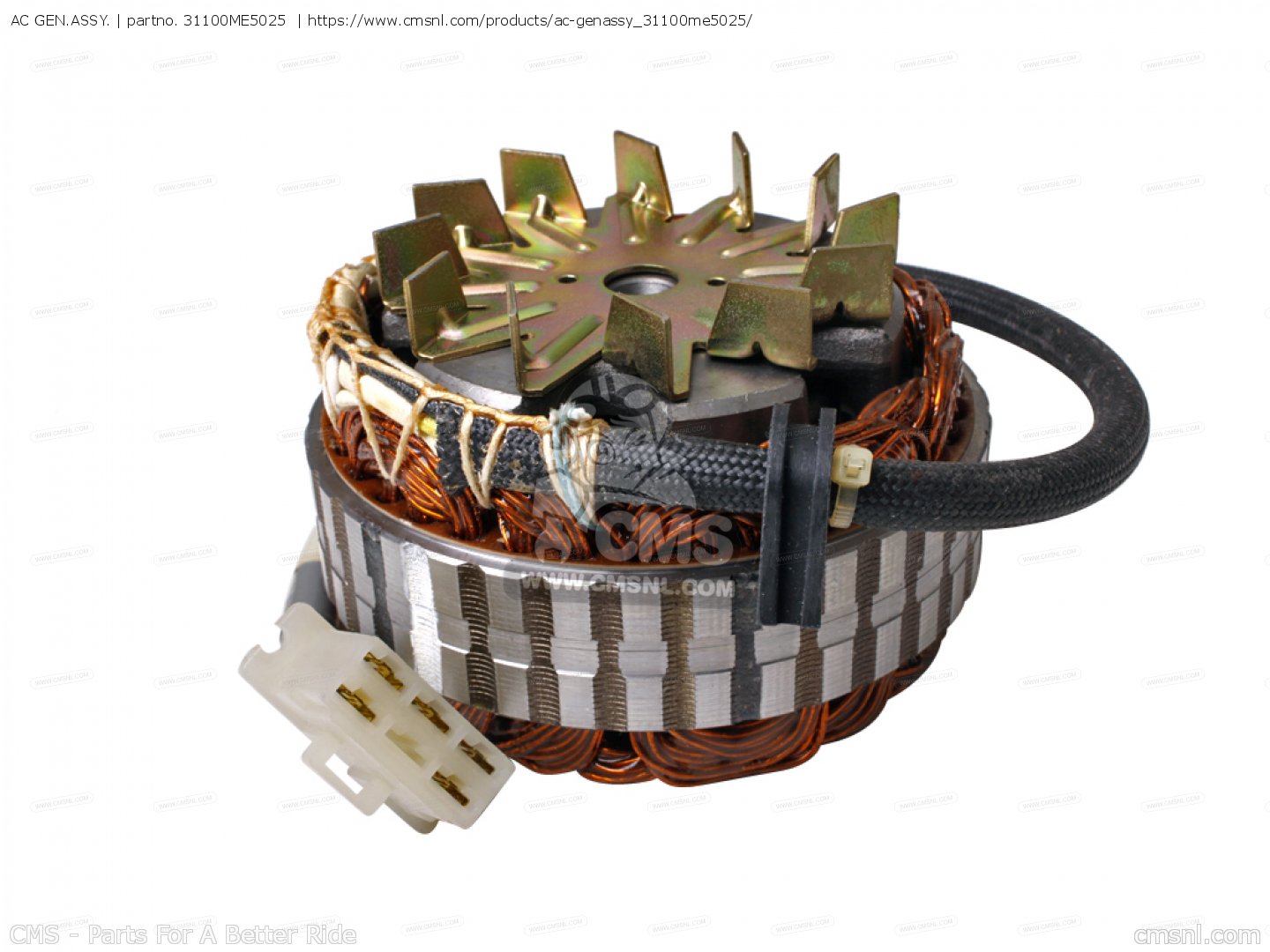 31100ME5025: AC GEN.ASSY. Honda - buy the 31100-ME5-025 at CMSNL