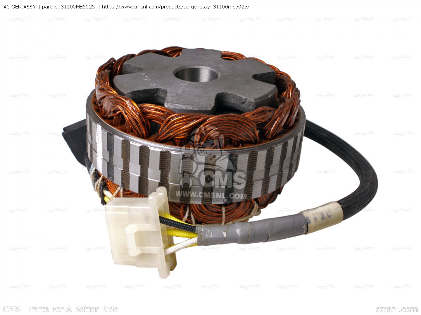 31100ME5025: AC GEN.ASSY. Honda - buy the 31100-ME5-025 at CMSNL