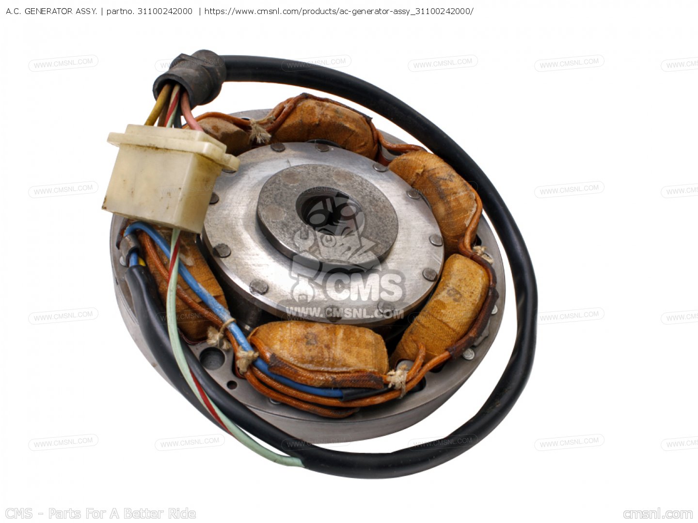 31100242000: A.c. Generator Assy. Honda - buy the 31100-242-000 at CMSNL