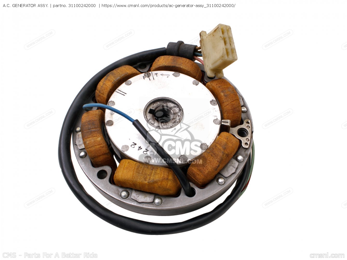 31100242000: A.c. Generator Assy. Honda - buy the 31100-242-000 at CMSNL