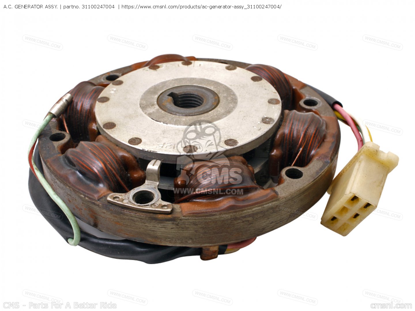 31100247004: A.c. Generator Assy. Honda - buy the 31100-247-004 at CMSNL