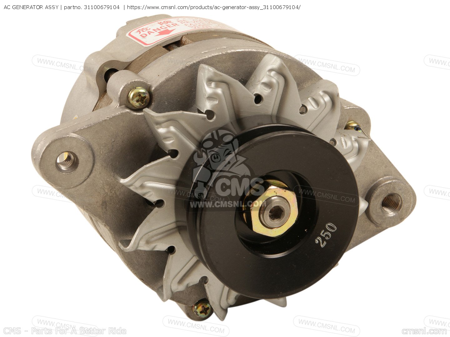 31100679104: AC GENERATOR ASSY Honda - buy the 31100-679-104 at CMSNL