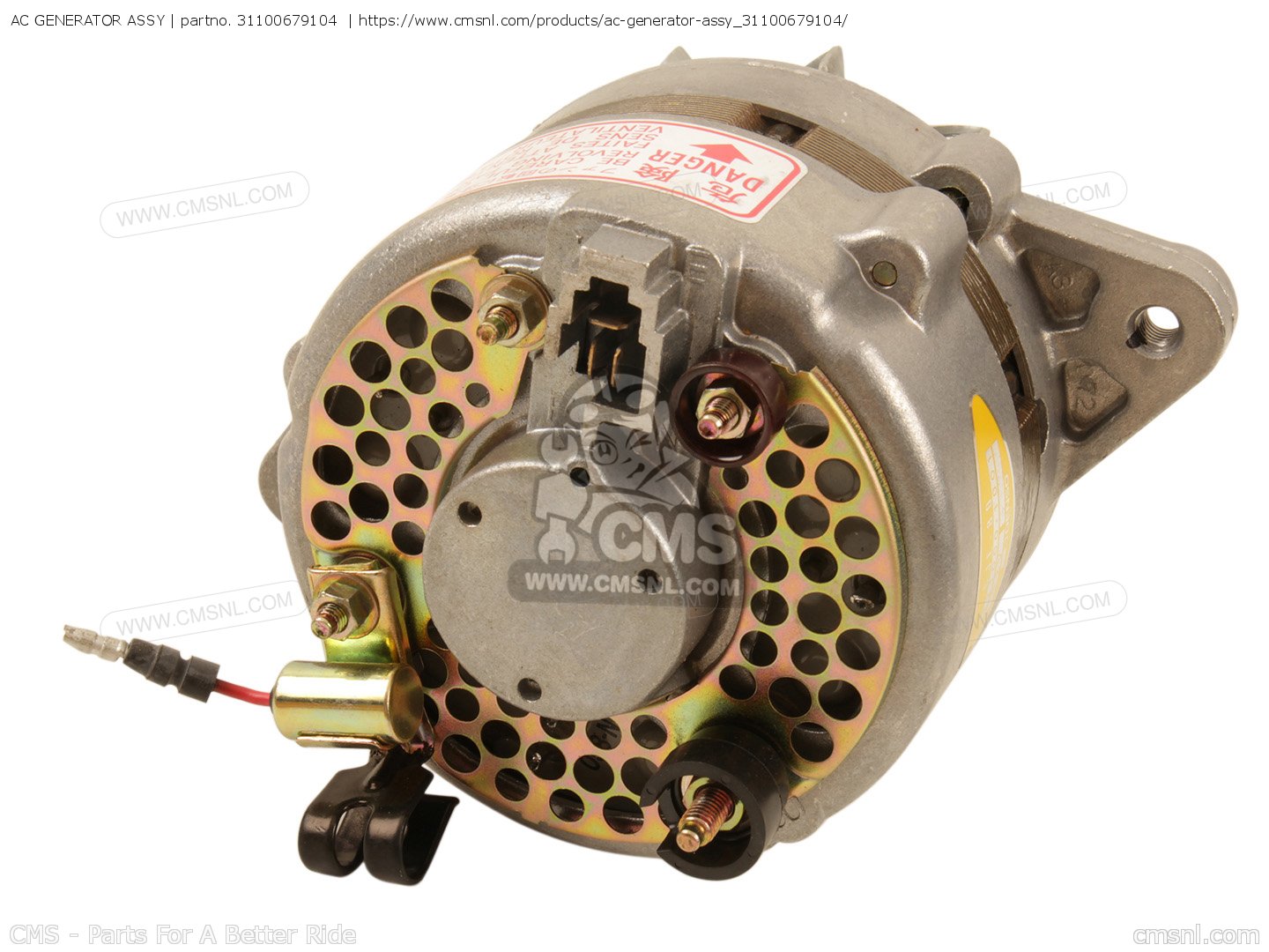 31100679104: AC GENERATOR ASSY Honda - buy the 31100-679-104 at CMSNL