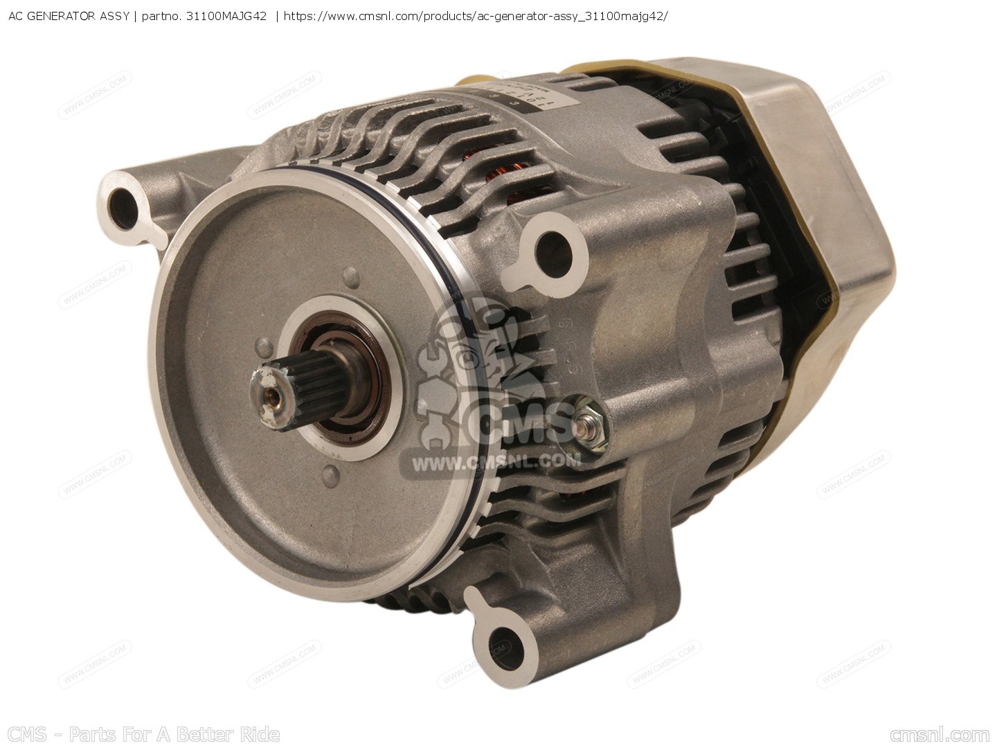 31100MAJG42: AC GENERATOR ASSY Honda - buy the 31100-MAJ-G42 at CMSNL