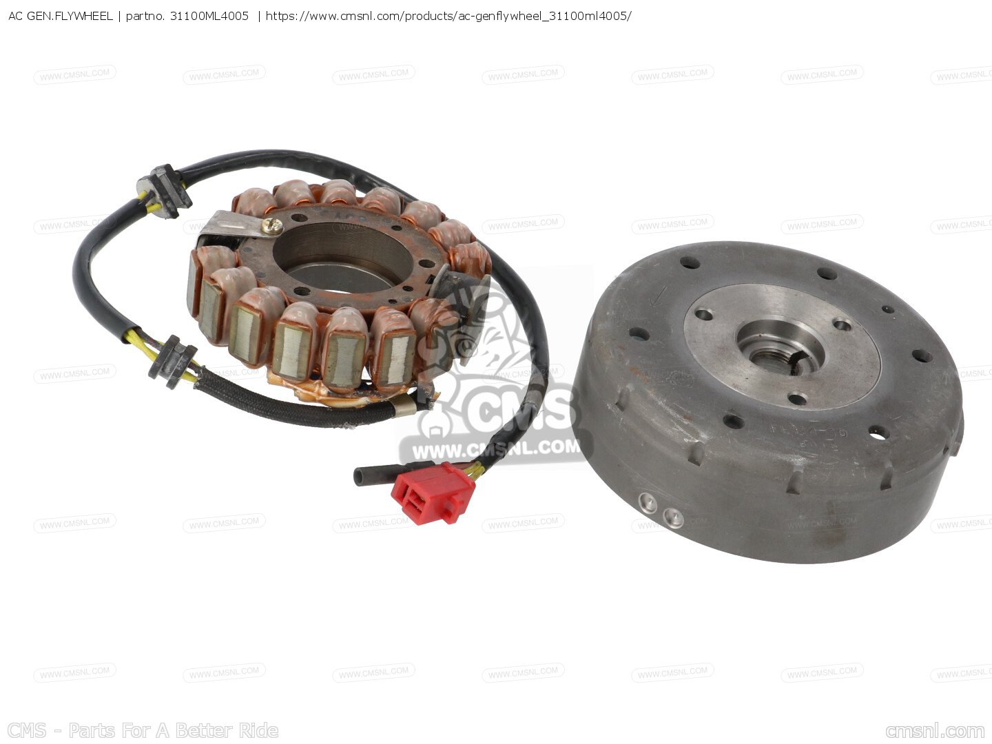 31100ML4005: Ac Gen.flywheel Honda - buy the 31100-ML4-005 at CMSNL