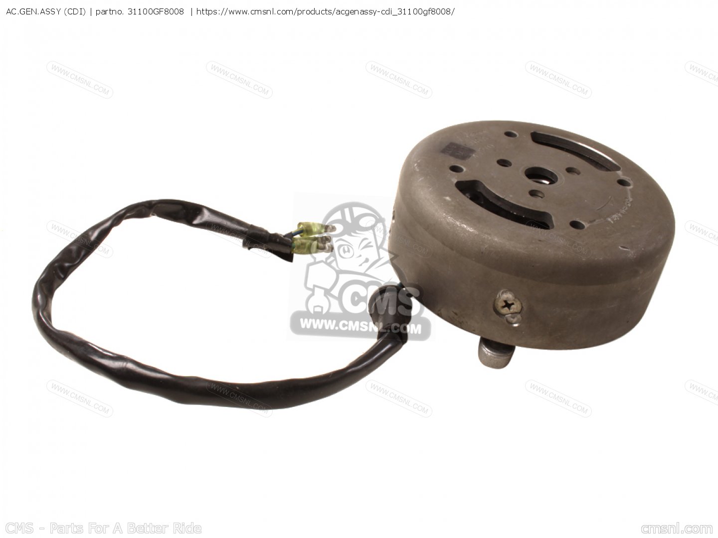 31100GF8008: AC.GEN.ASSY (CDI) Honda - buy the 31100-GF8-008 at CMSNL