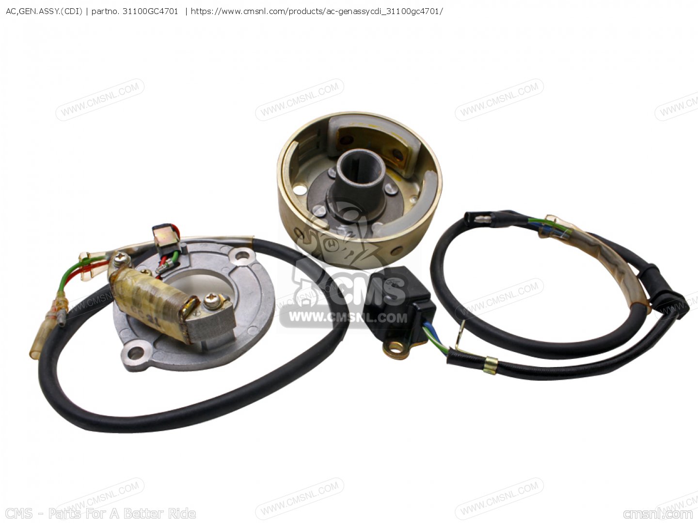 31100GC4701: Ac,gen.assy.(cdi) Honda - buy the 31100-GC4-701 at CMSNL