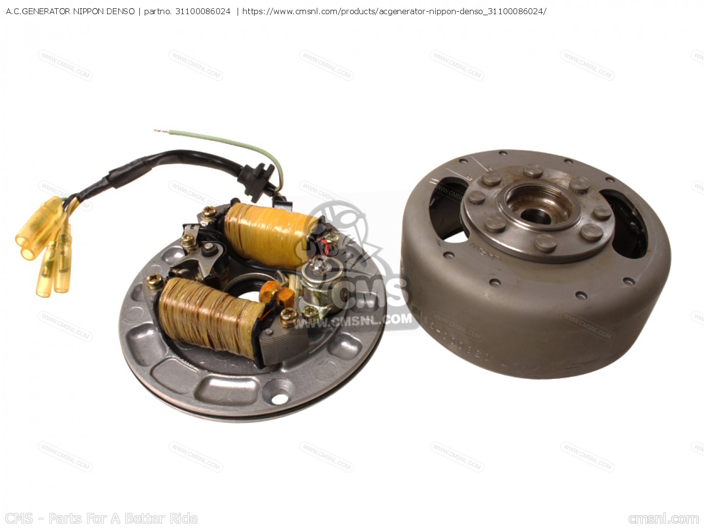 A.C.GENERATOR NIPPON DENSO for Honda - order at CMSNL