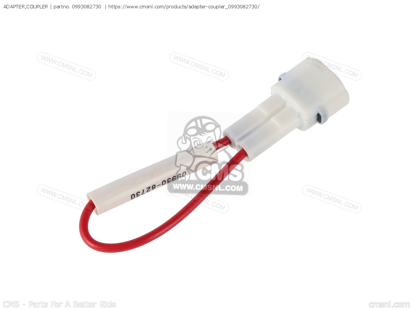 0993082730: Adapter,coupler Suzuki - buy the 09930-82730 at CMSNL