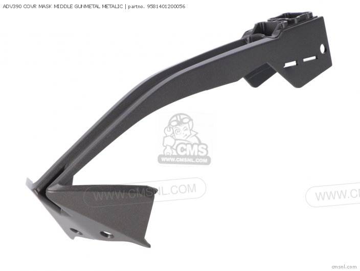ADV390 COVR MASK MIDDLE GUNMETAL METALIC for 390 Adventure, orange TH ...