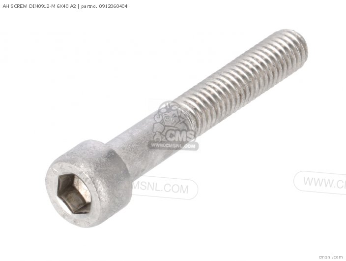 0912060404: AH SCREW DIN0912-M 6X40 A2 KTM - buy the 0912060404 at CMSNL