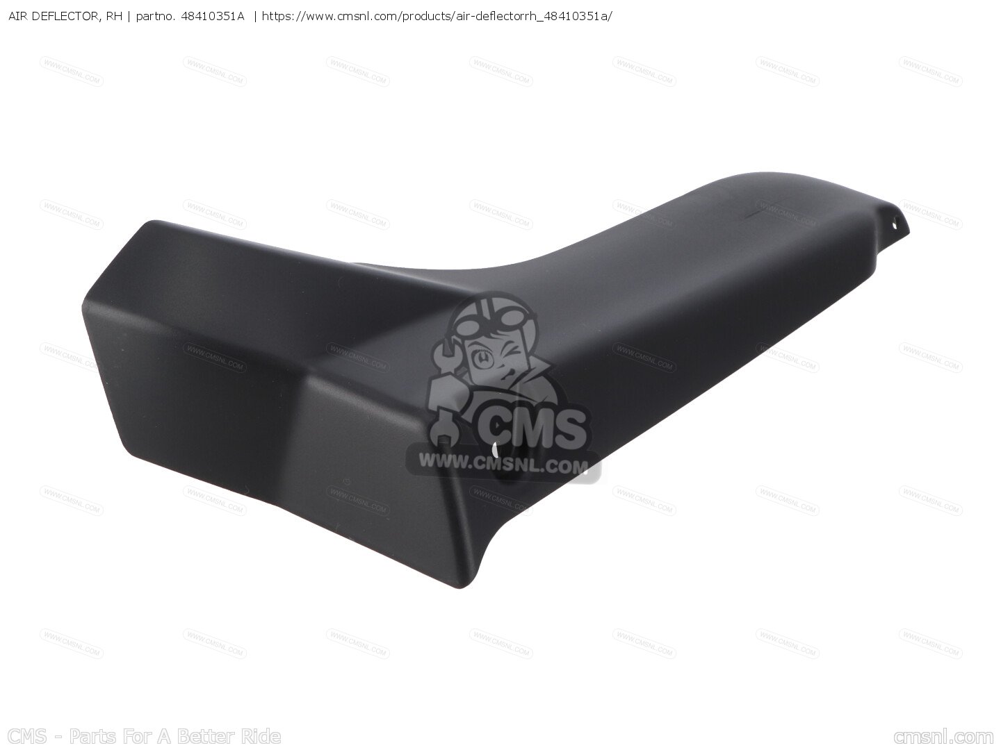 48410351A: AIR DEFLECTOR, RH Ducati - buy the 48410351A at CMSNL