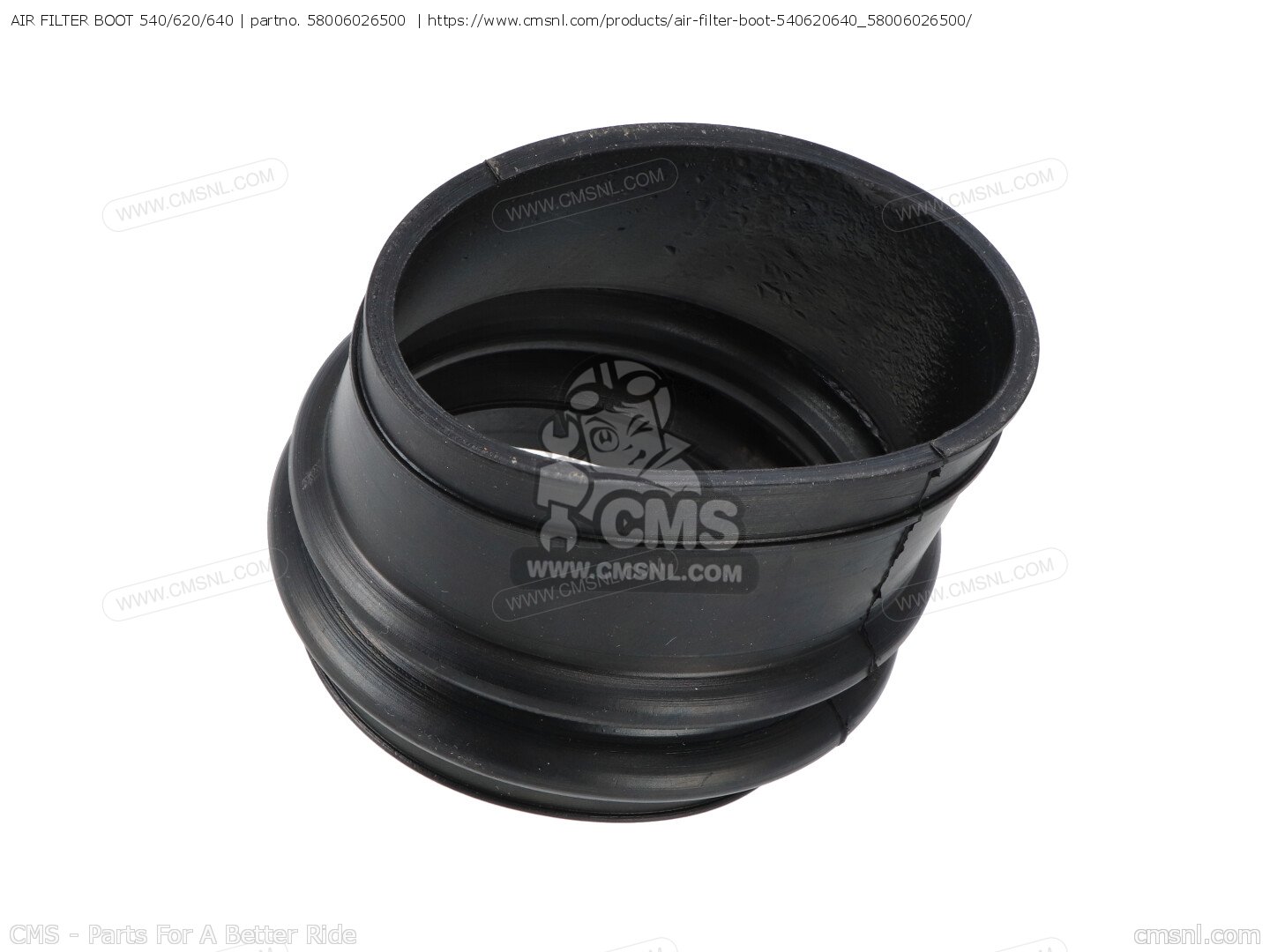 58006026500: AIR FILTER BOOT 540/620/640 KTM - buy the 58006026500 at CMSNL