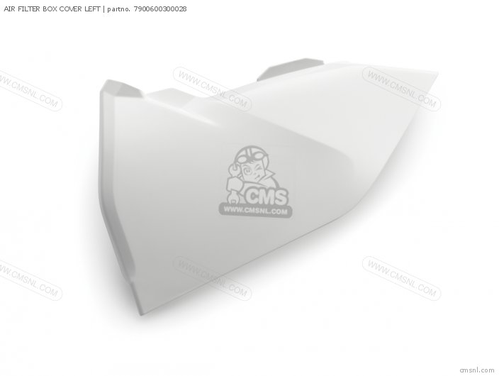 AIR FILTER BOX COVER LEFT for 250 SX Europe 2018 - order at CMSNL