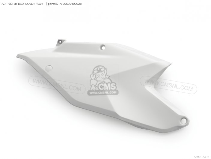7900600400028: Air Filter Box Cover Right Ktm - buy the 7900600400028 ...