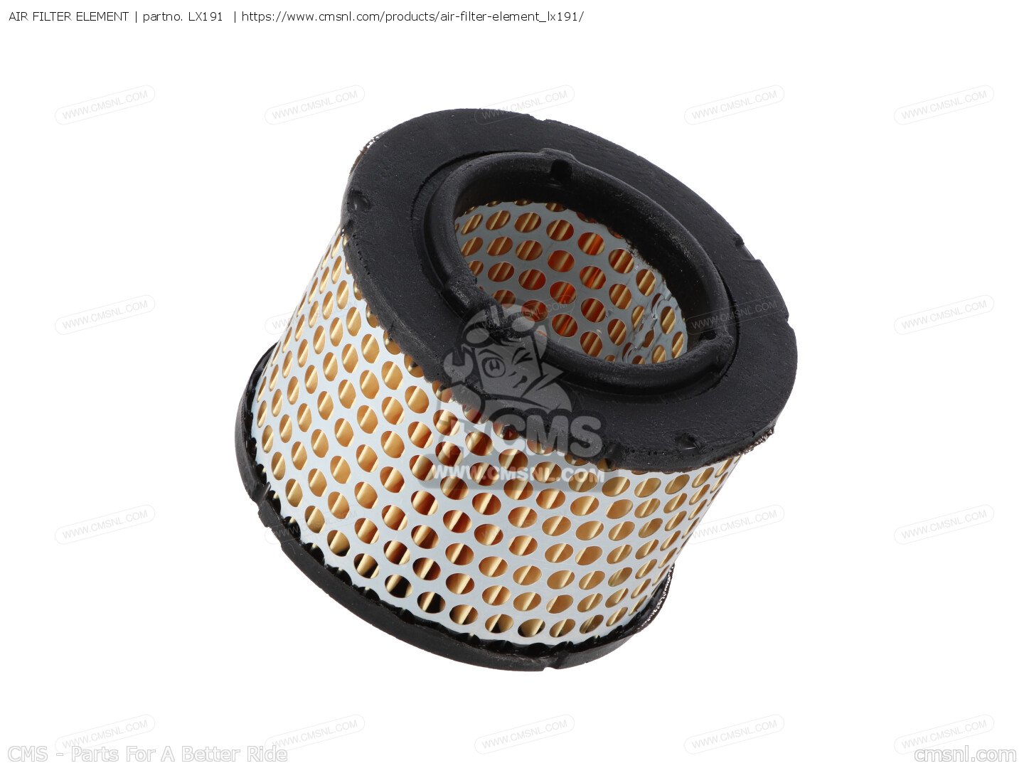 LX191: AIR FILTER ELEMENT MAHLE - buy the LX191 at CMSNL