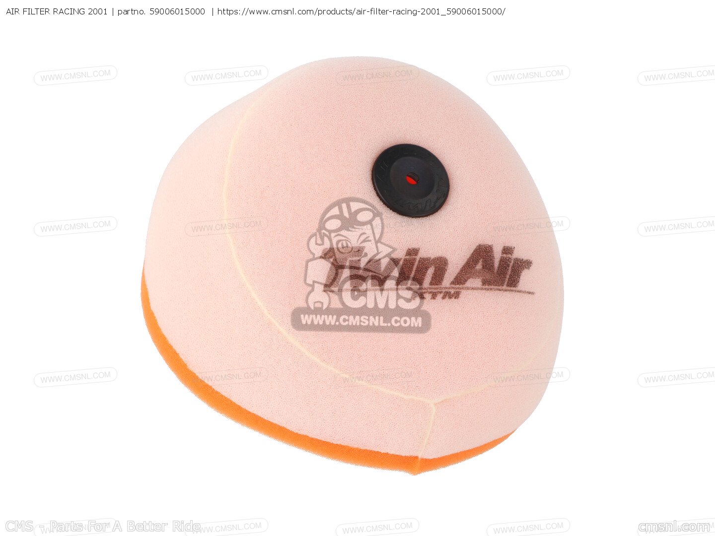 59006015000: AIR FILTER RACING 2001 KTM - buy the 59006015000 at CMSNL