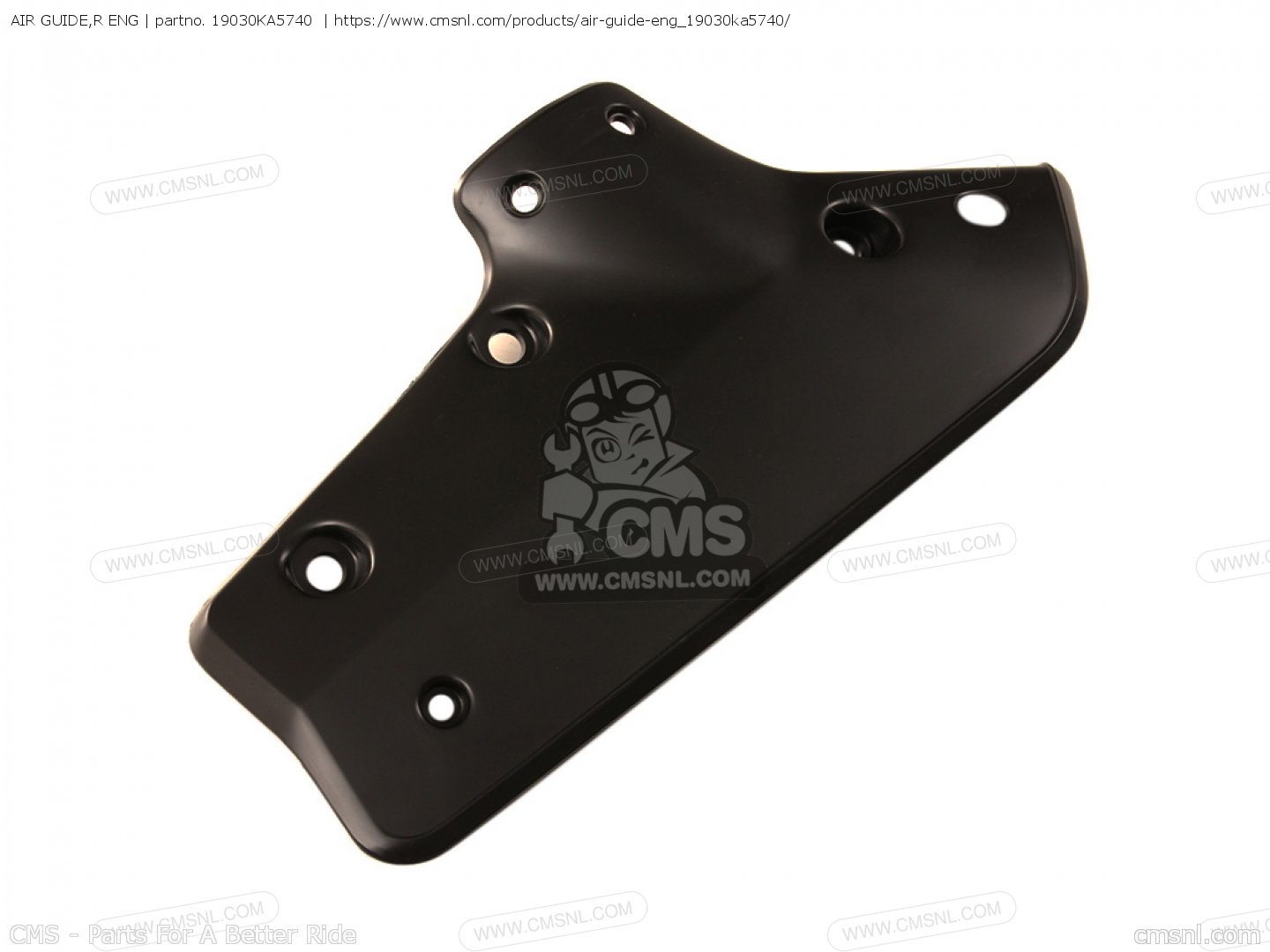 19030KA5740: AIR GUIDE,R ENG Honda - buy the 19030-KA5-740 at CMSNL