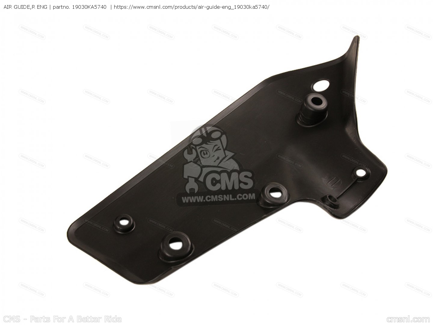 19030KA5740: AIR GUIDE,R ENG Honda - buy the 19030-KA5-740 at CMSNL