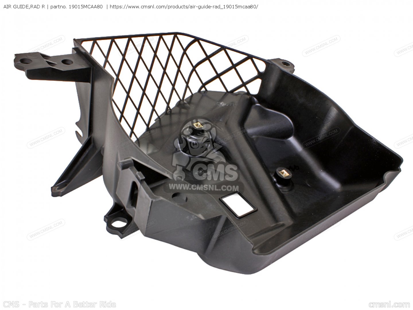 19015MCAA80: Air Guide,rad R Honda - buy the 19015-MCA-A80 at CMSNL