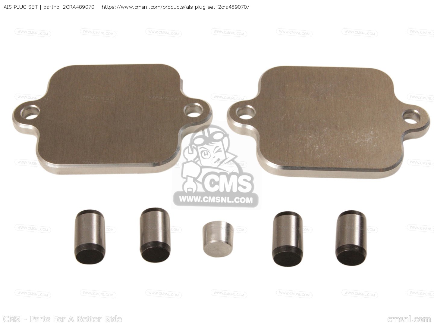 2CRA489070: AIS PLUG SET Yamaha - buy the 2CR-A4890-70-00 at CMSNL