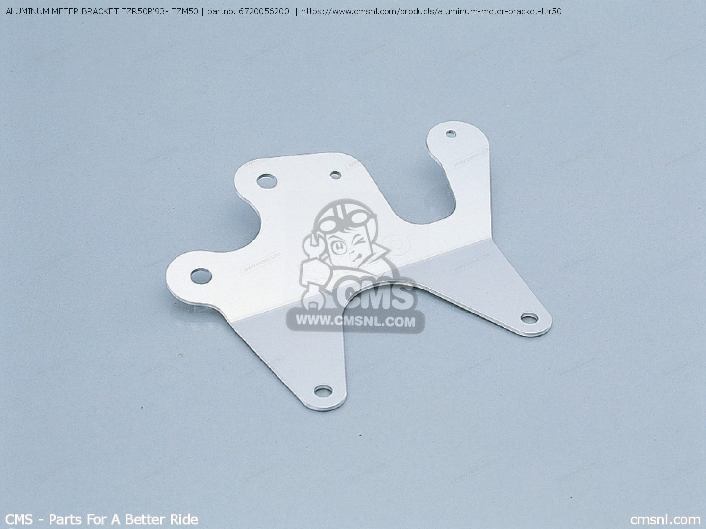 6720056200: ALUMINUM METER BRACKET TZR50R'93-.TZM50 Kitaco - buy the ...