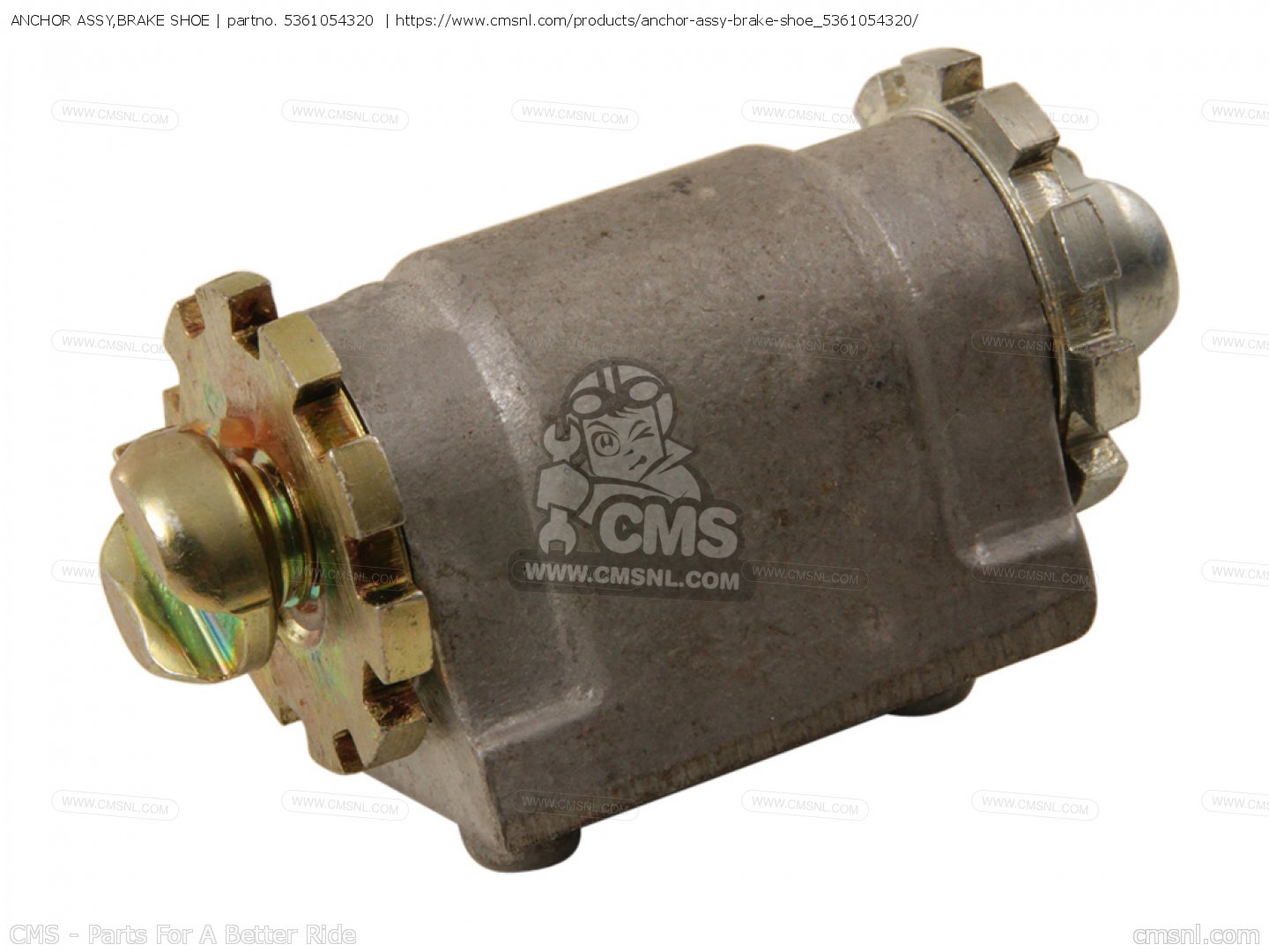 ANCHOR ASSY,BRAKE SHOE for LT250EF 1985 (F2) - order at CMSNL